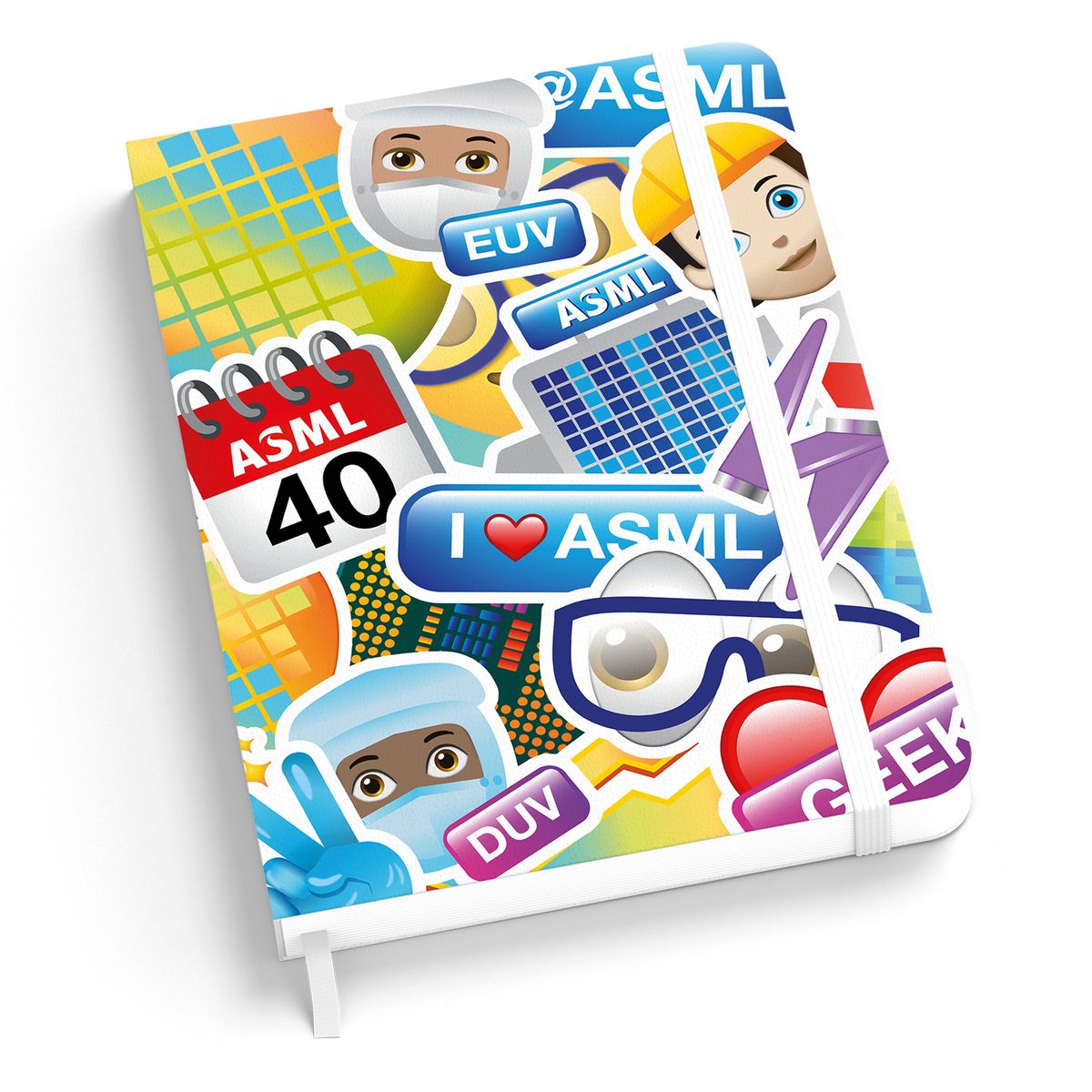 ASML 40 years - 00's Notebook – ASML Store